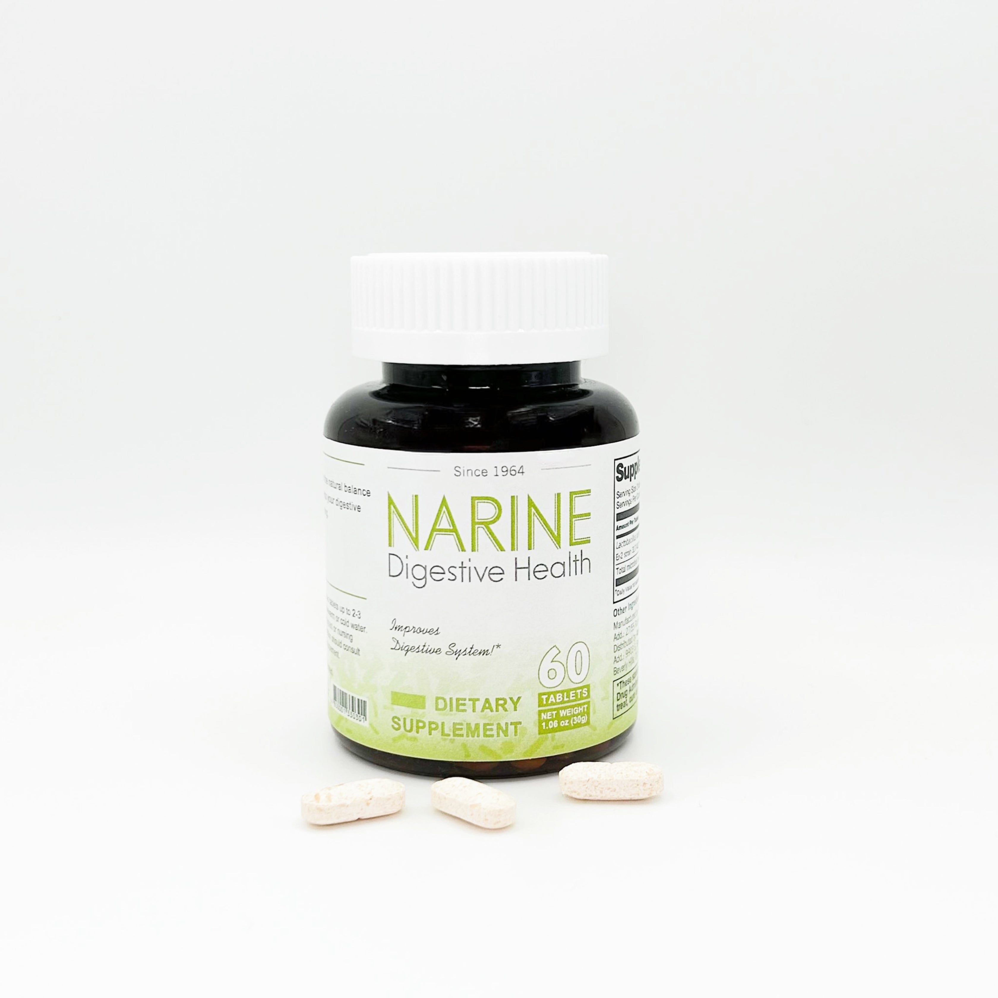 Narine Digestive Health Probiotic Supplement 60 Tablets – Asma Wellness