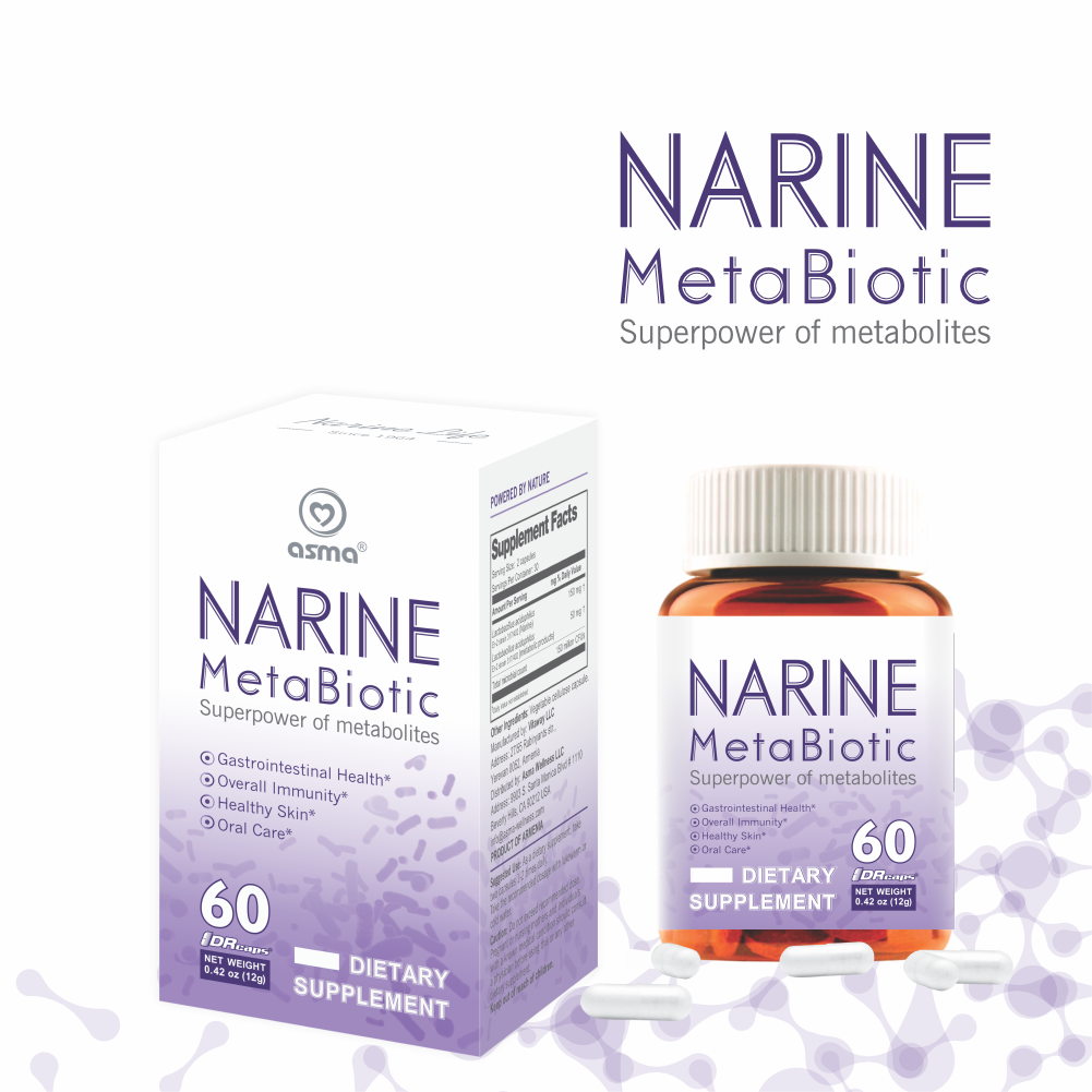 Narine MetaBiotic 60 Veg Capsules – Asma Wellness