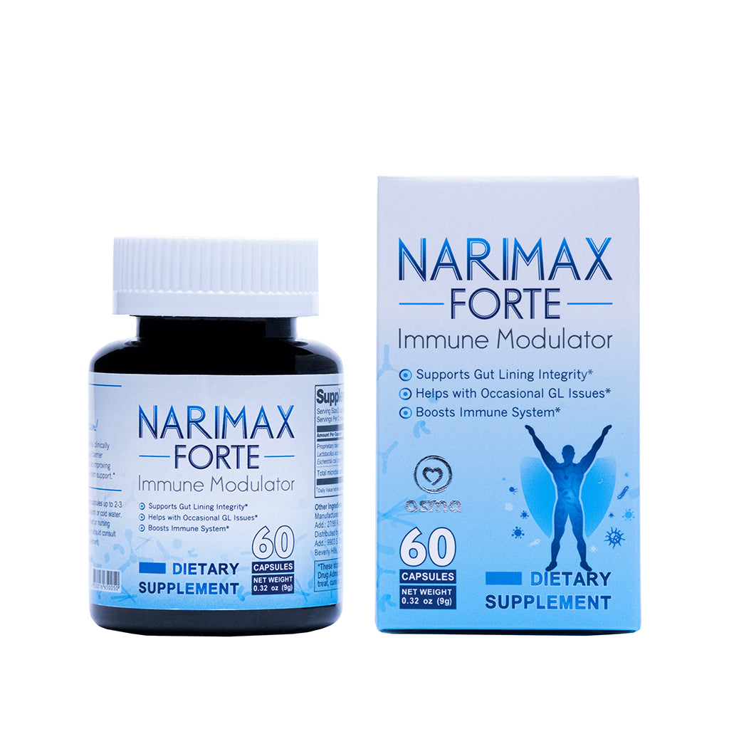Narimax Forte Probiotic Supplement 60 Veg Capsules – Asma Wellness